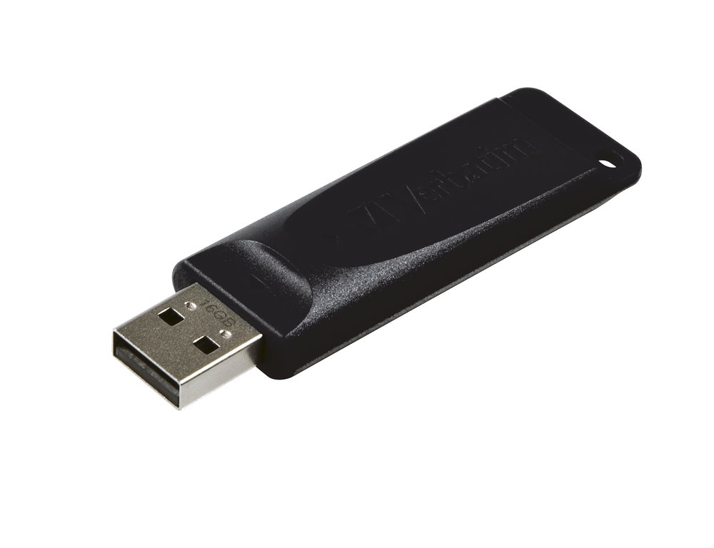 Flashdisk Verbatim Store 'n' Go Slider 32 GB USB 2.0 černá | Patro.cz