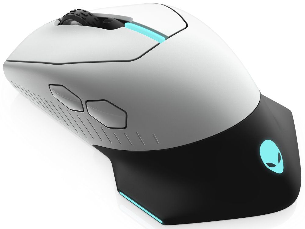 DELL myš Alienware Wireless /bezdrátová/ Gaming Mouse/ AW610M Lunar ...