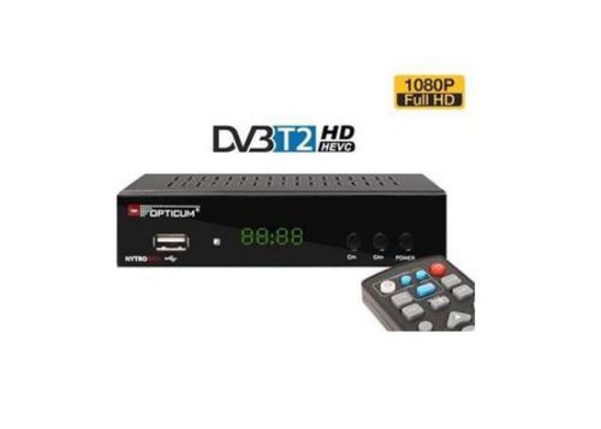 OPTICUM NYTRO BOX DVB-T2 H.265 set-top-box (digital DVB-T2 HEVC H.265 ...