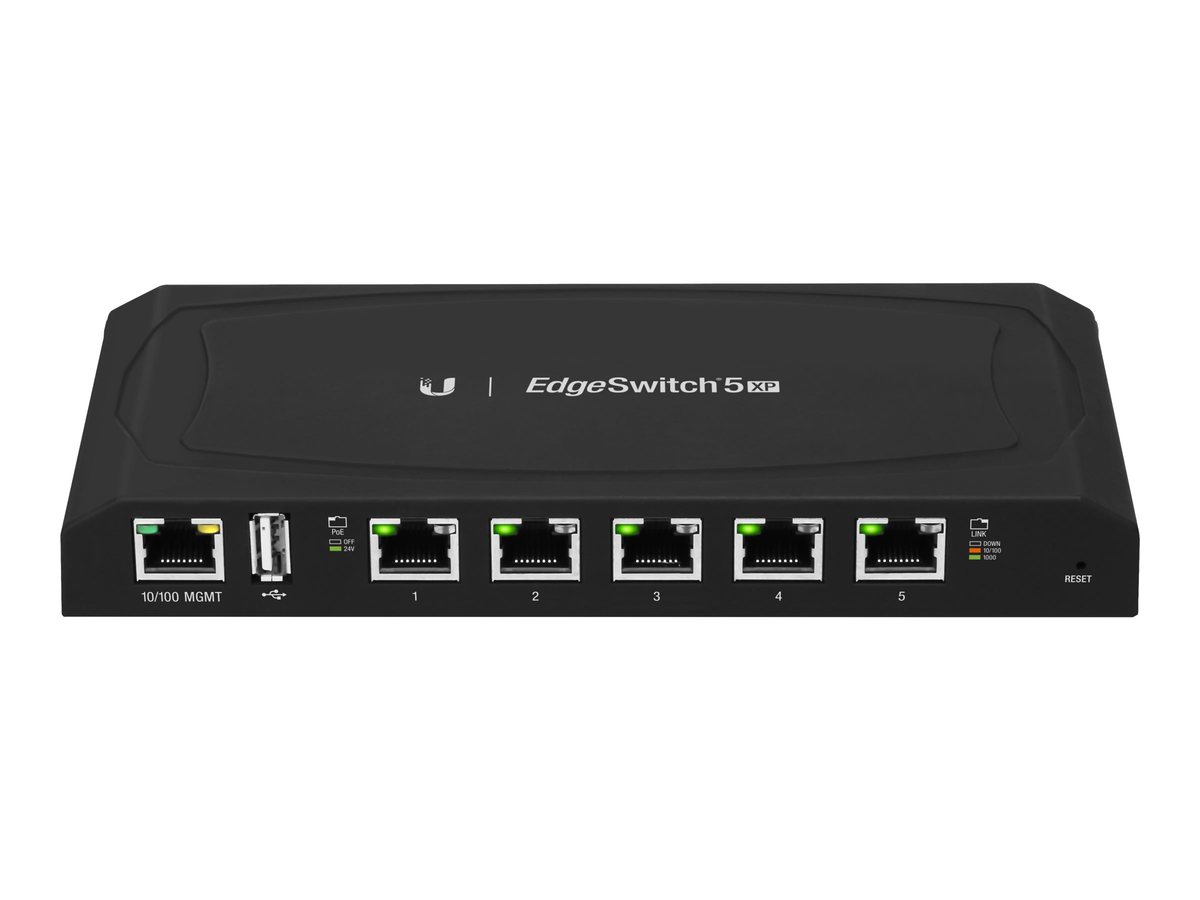 Ubiquiti Edge Switch 5XP, 5-port Gigabit Ethernet, 5x PoE Out 24V ...