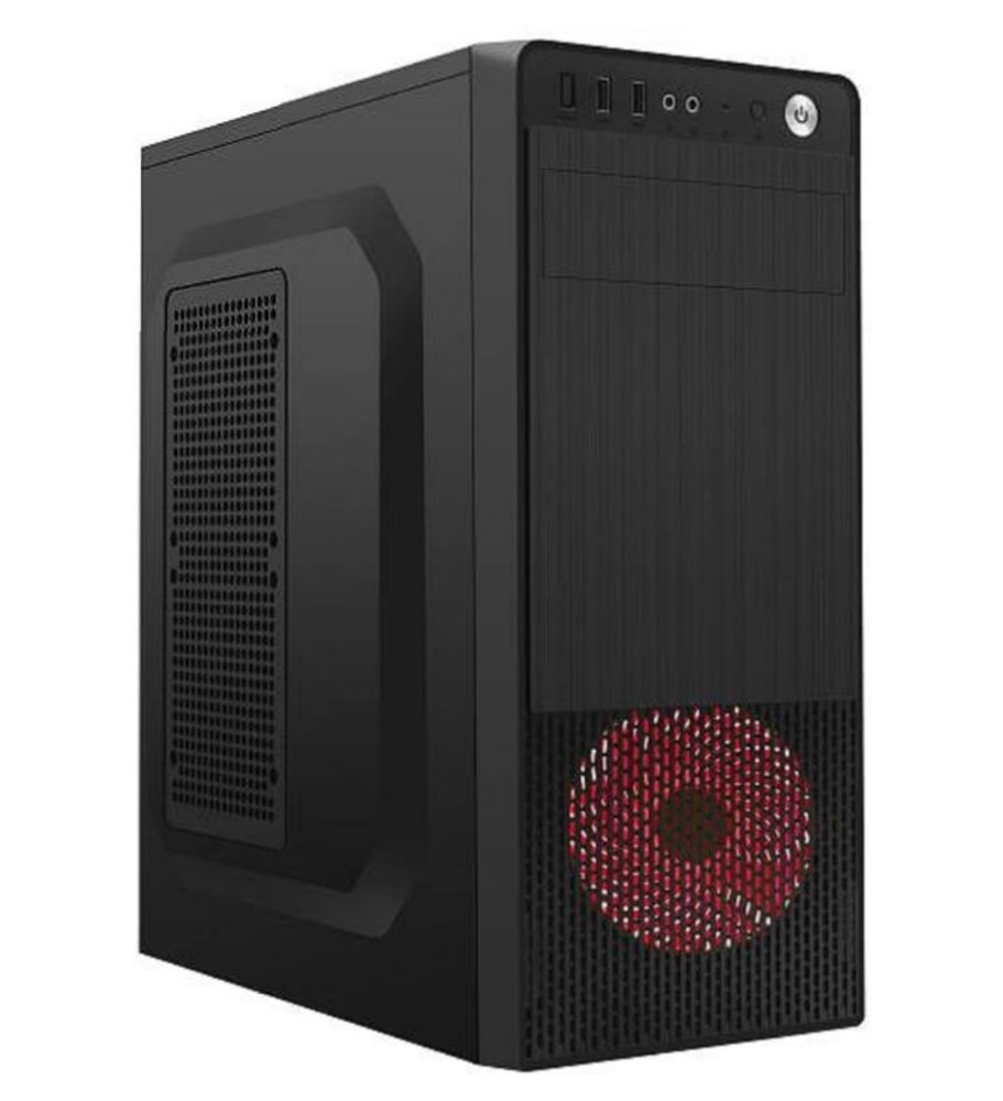 Gembird ATX case Fornax 150R USB 3.0 red fan | Patro.cz