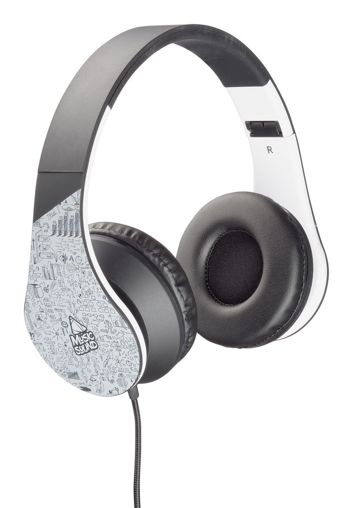 Sluchátka MUSIC SOUND Fantasy s hlavovým mostem, vzor 8 | Patro.cz