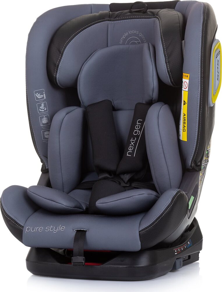 CHIPOLINO Autosedačka 360 i-Size 40-150cm Next Gen Graphite | Patro.cz
